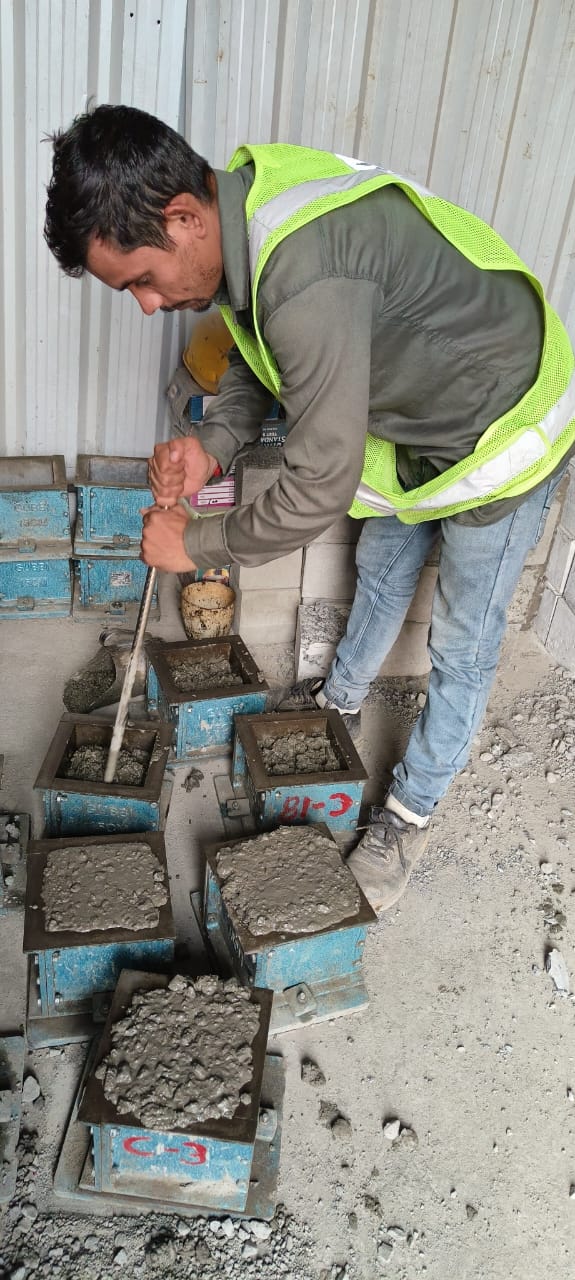 Concrete Cube Casting Procedure - DND Construction
