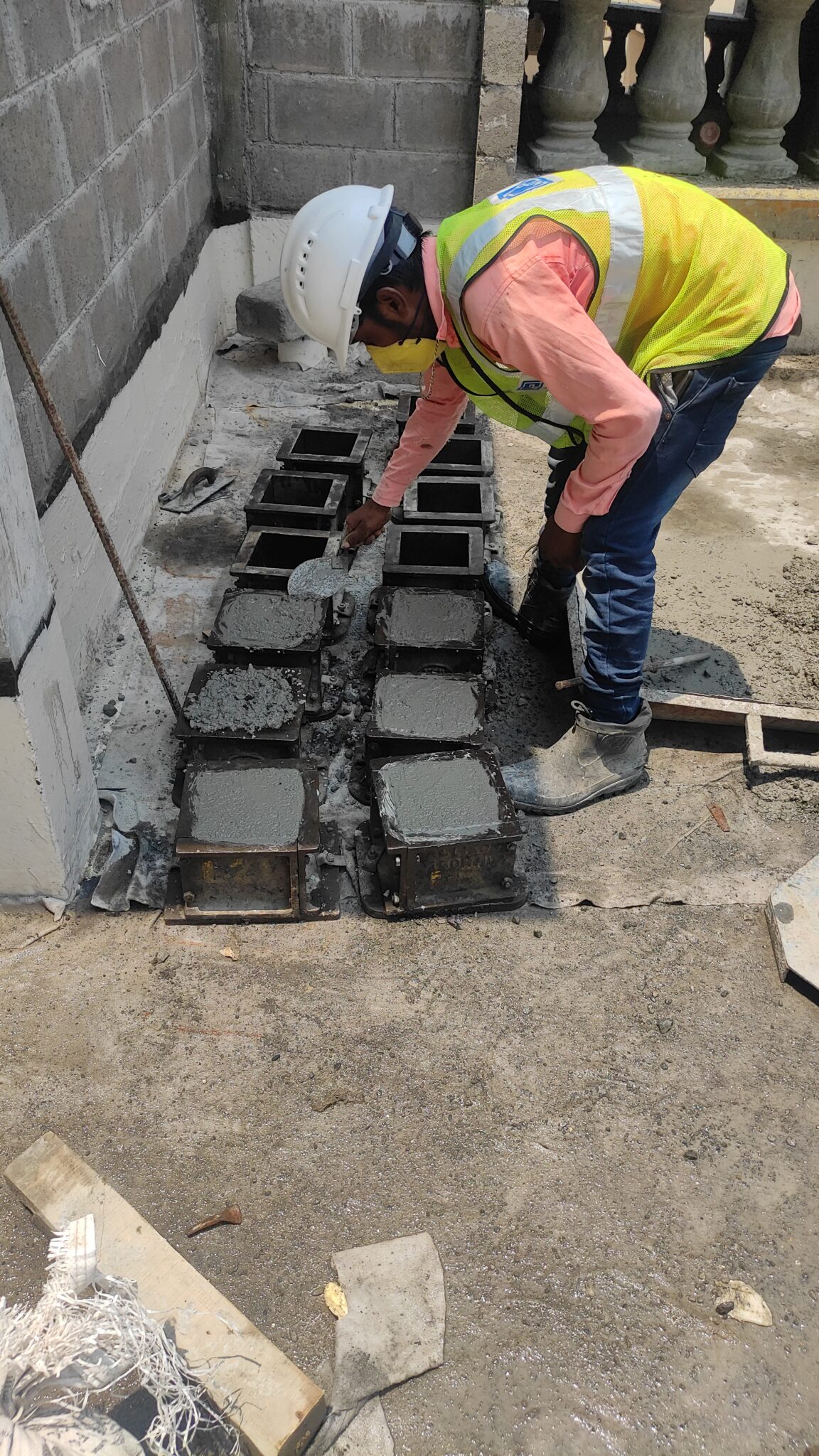 Concrete Cube Casting Procedure - DND Construction