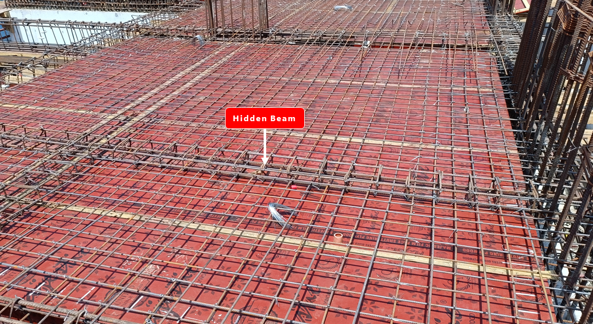 What is Hidden Beam / Concealed Beam ? - DND Construction What is Hidden Beam / Concealed Beam ? - DND Construction